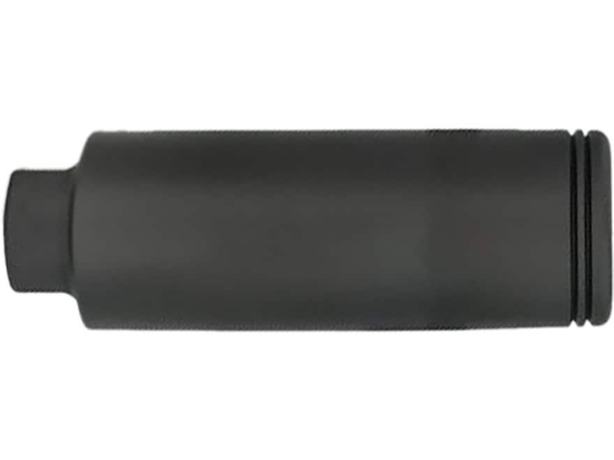 KAK Flash Can Flash Hider Extended 1/2-36 9mm Aluminum Matte