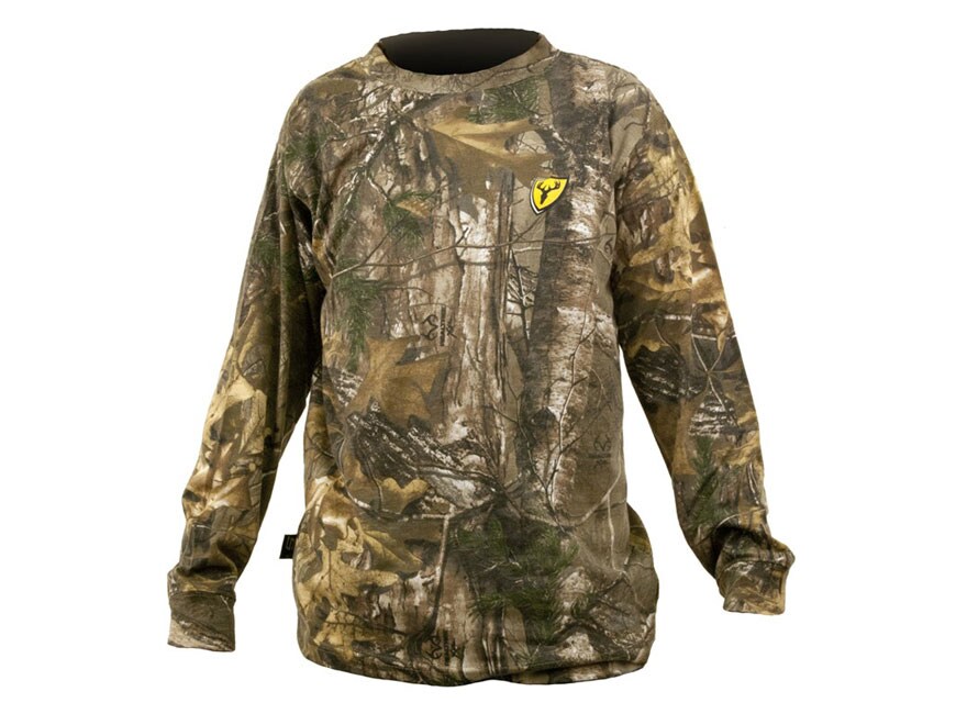 ScentBlocker Men's Performance Cotton T-Shirt Long Sleeve Cotton