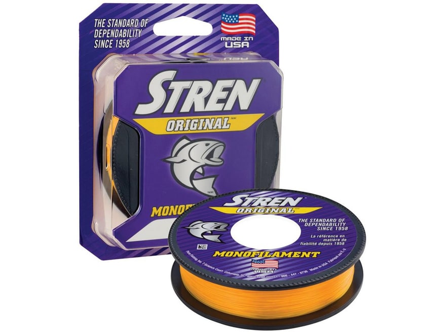 Stren Original Monofilament Fishing Line 20lb 270yd Clear/Blue