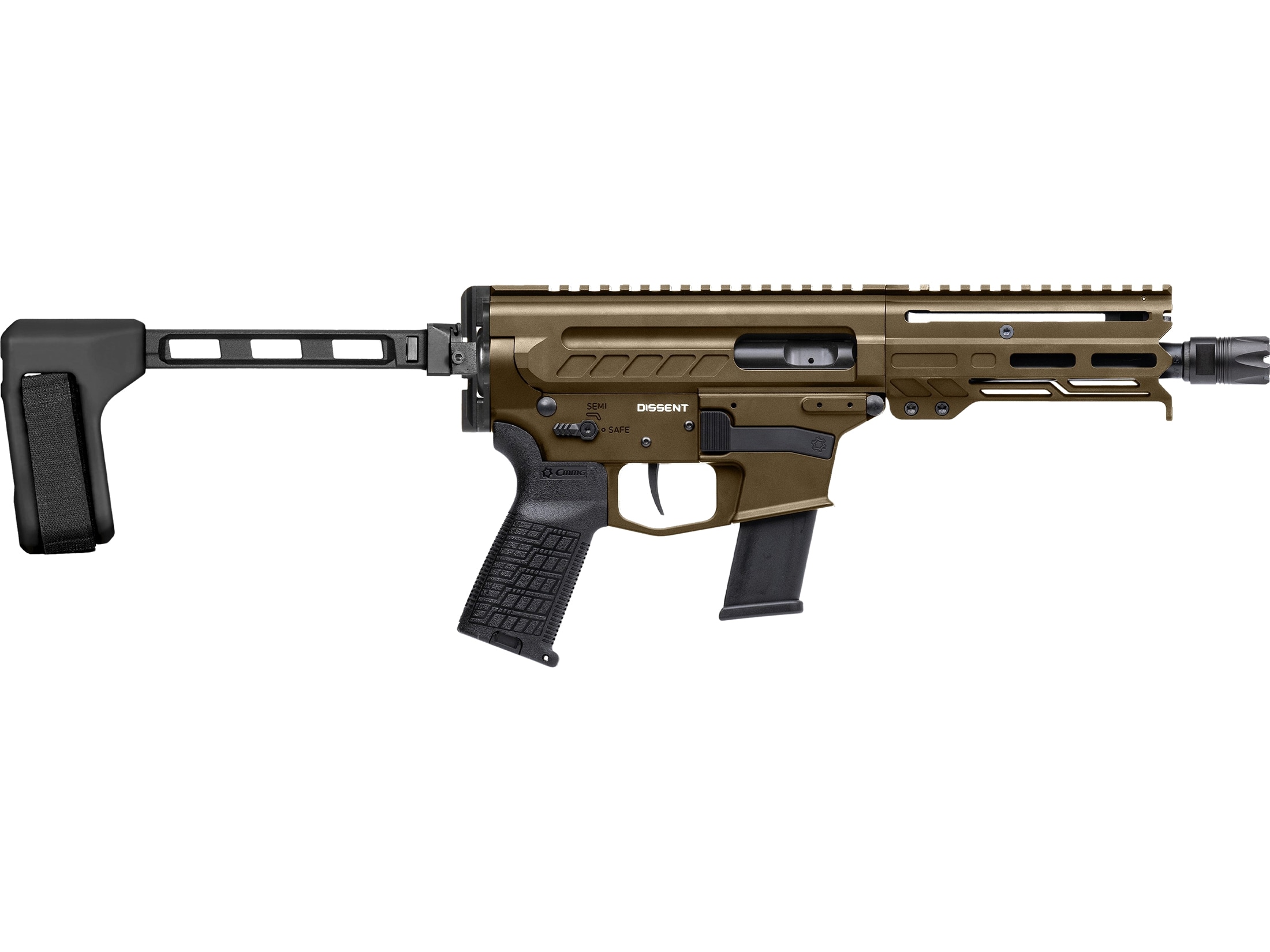 CMMG Dissent MkG 45 ACP Pistol 6.5 Threaded Barrel 13+1 Round Midnight