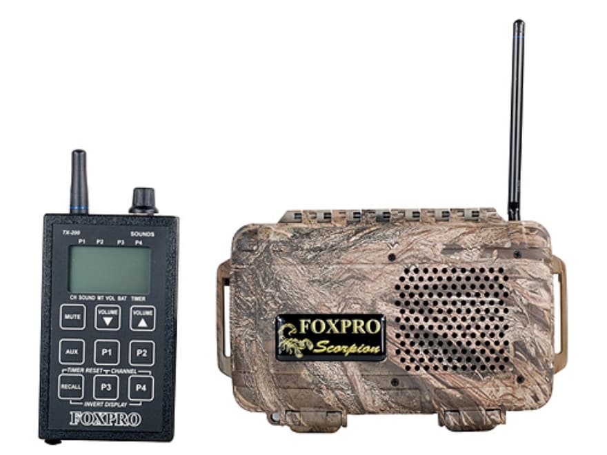 Fox Pro Scorpion Electronic Predator Game Game Call 100 Digital Sounds