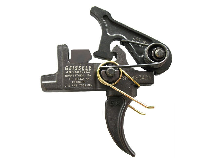 Geissele Hi-Speed National Match Adjustable Trigger Group AR-15 Large