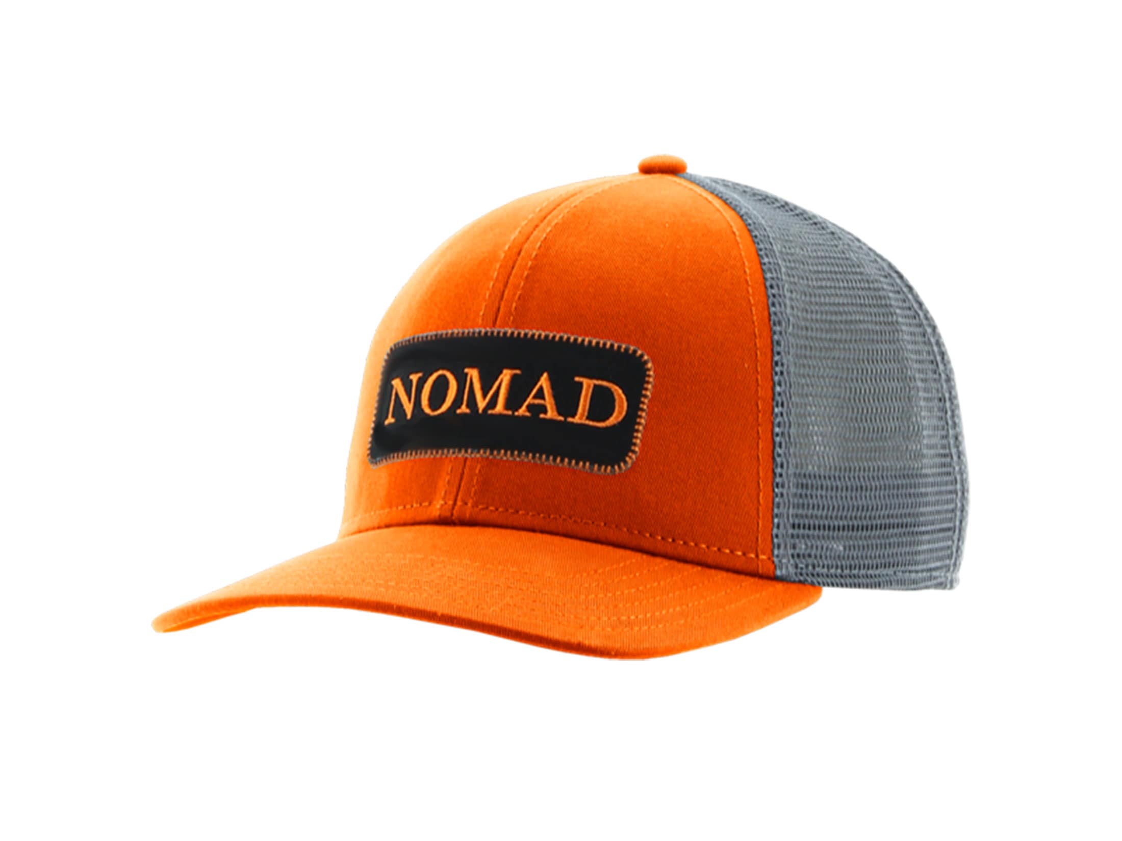 Nomad Trucker Patch Logo Cap Charcoal Gray