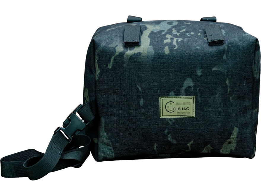 Cole-Tac Cuddle Shooting Rest Bag Cordura Nylon Black Multicam