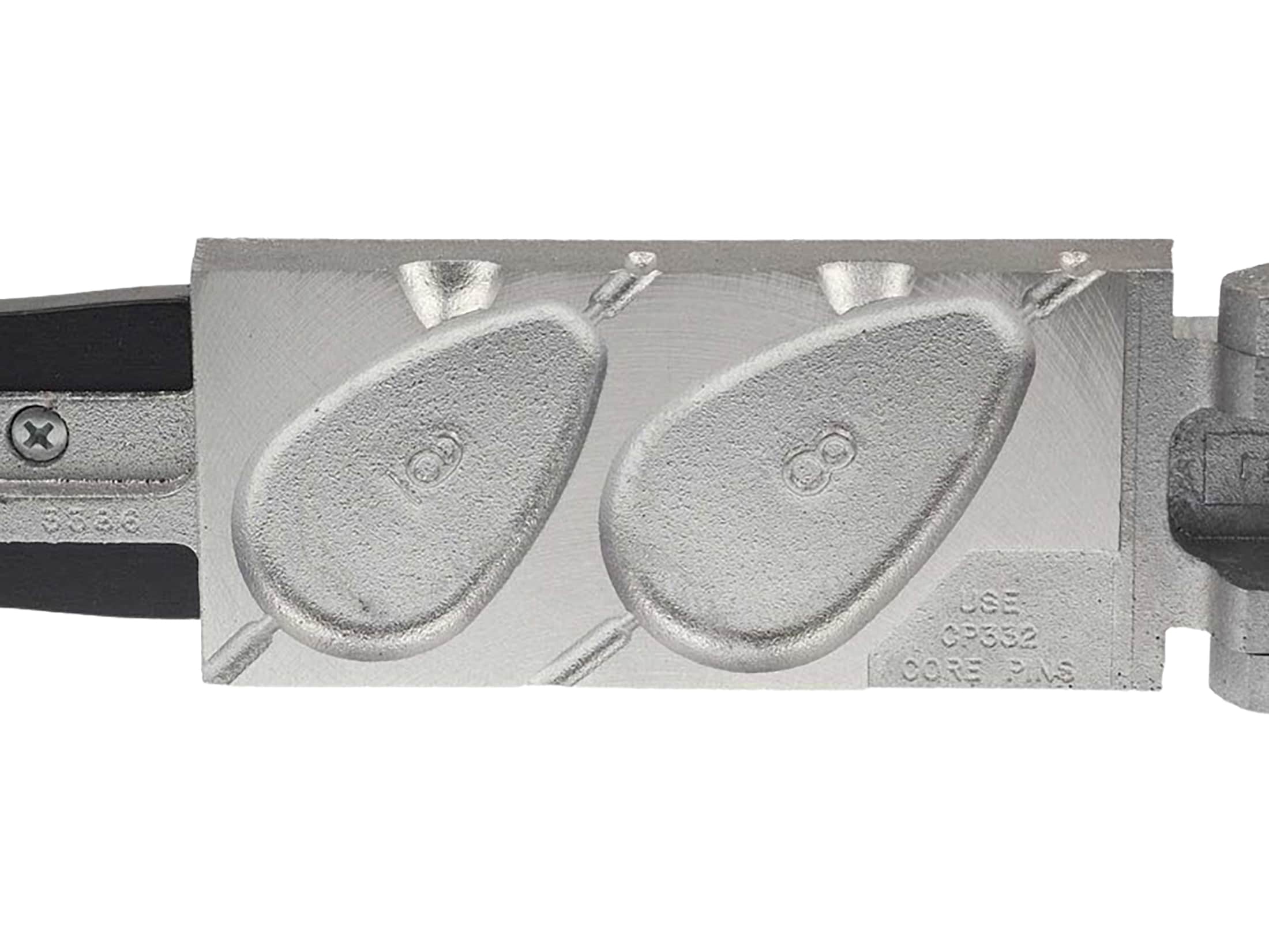 Do-it Molds No Roll Sinker Mold 1 1/2 2 3oz