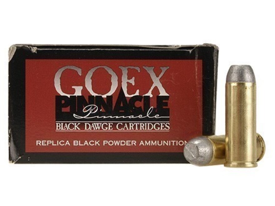 Goex Black Dawge Pinnacle Black Powder Ammo 45 Colt (Long Colt) 235