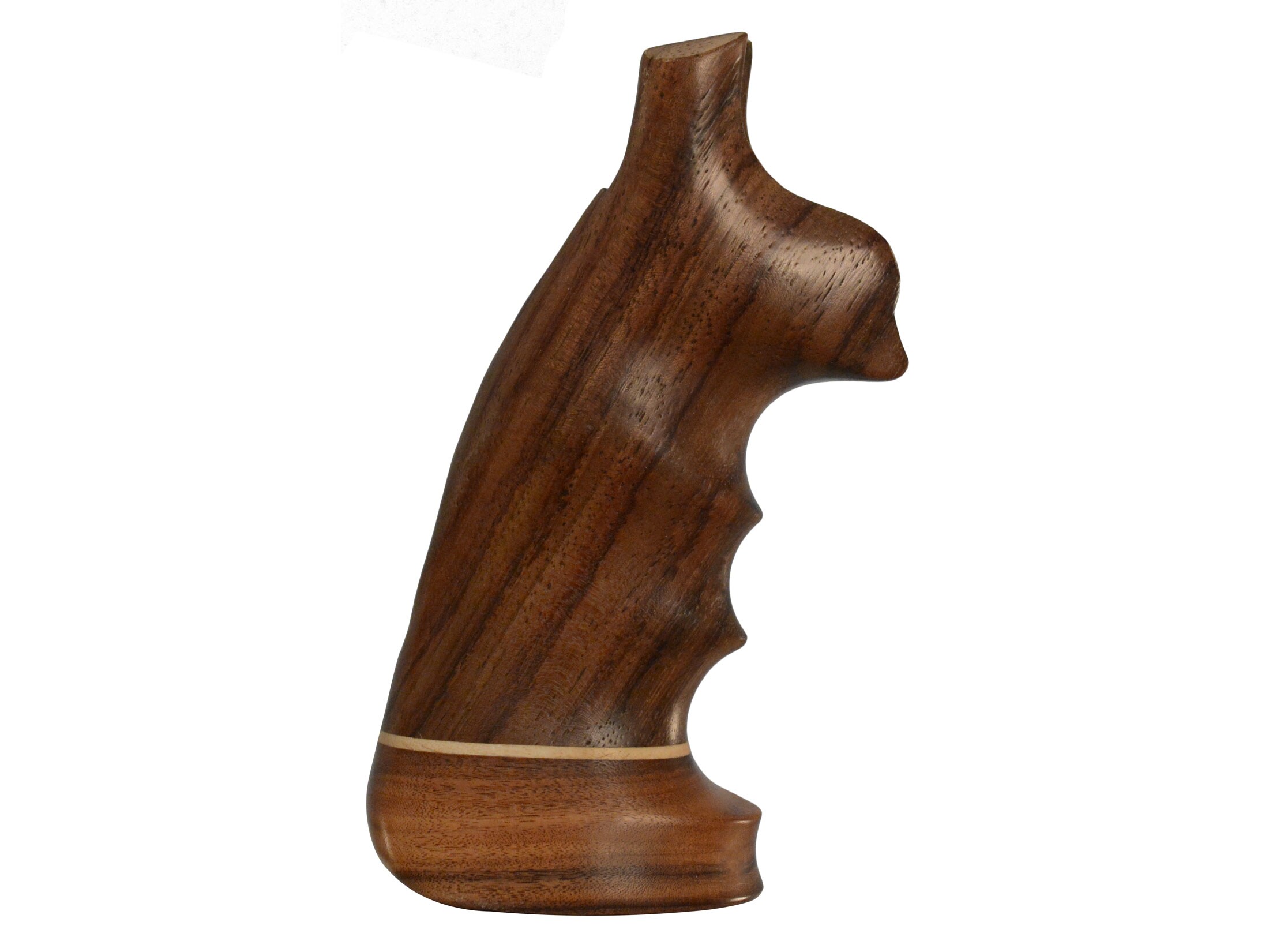 Hogue Fancy Hardwood Grips Accent Stripe, Finger Grooves Contrasting