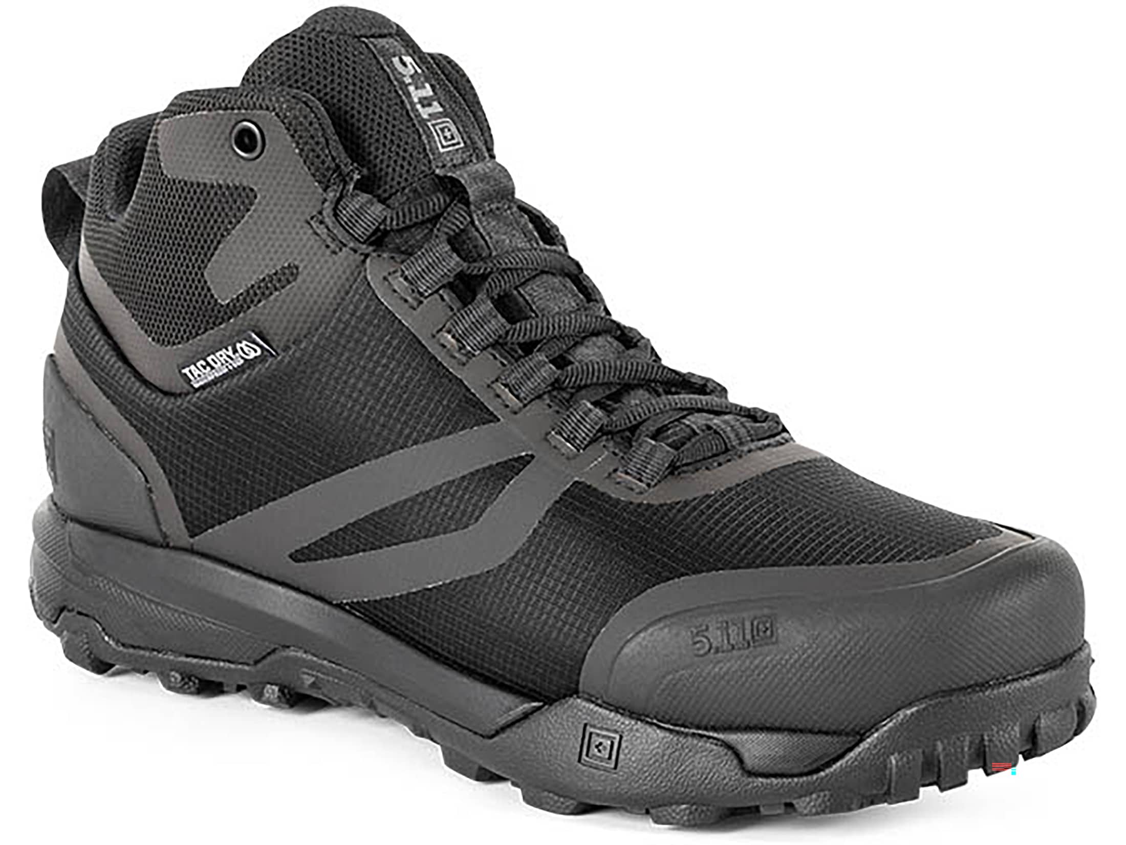 5.11 Men's A/T Mid WP Waterproof Tactical Shoes Polyester Black 11 EE