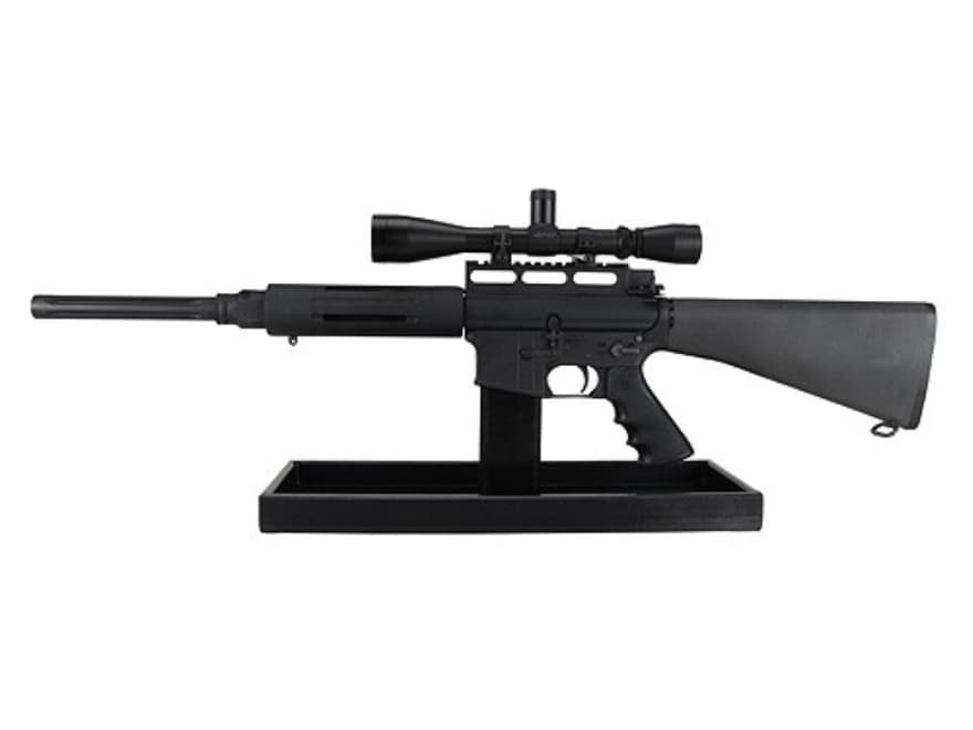 Plastix Plus AR-15 Display Stand Parts Tray Plastic Black