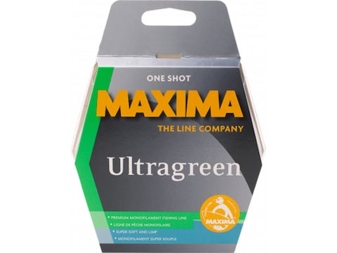 Maxima Ultragreen Monofilament Fishing Line 2lb 110yd Moss Green