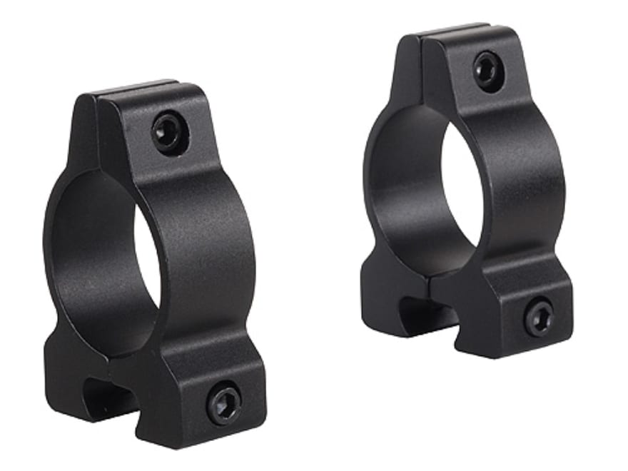 Millett 1 Angle-Loc Vertical Split Rings 3/8 Grooved Receiver Matte