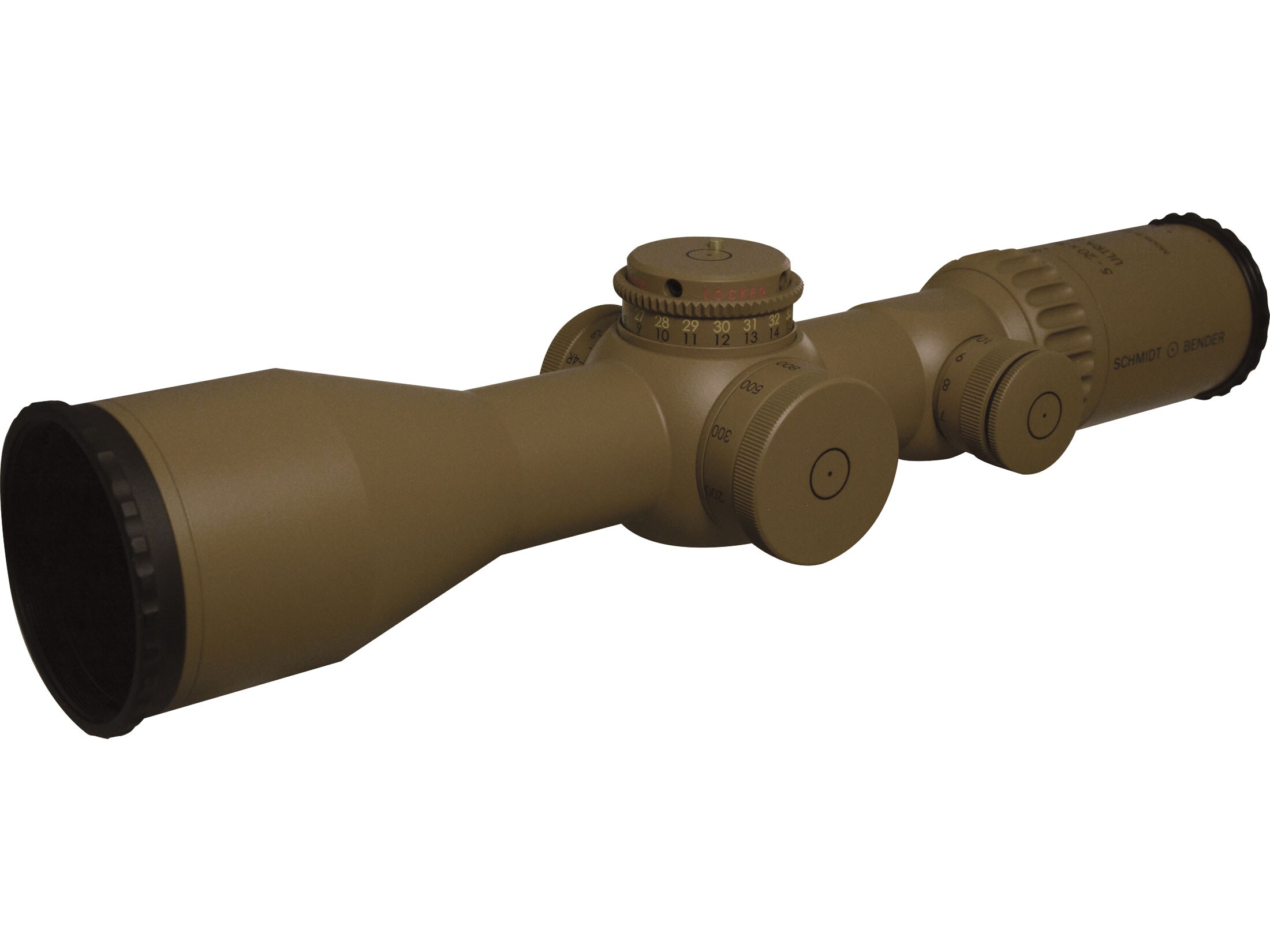 Schmidt & Bender Police Marksman II Ultra Short Rifle Scope 34mm Tube