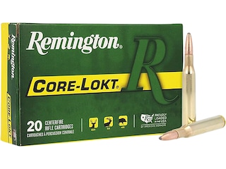 Product Comparison for Remington Core-Lokt 270 Winchester Ammo 130 Grain Jacketed Soft Point Box ...