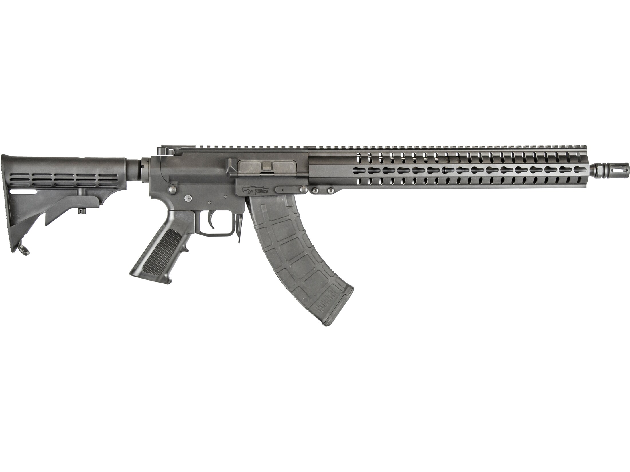 CMMG Mk47 Semi Automatic Rifle 7.62x39mm 16.1 Black Threaded Barrel