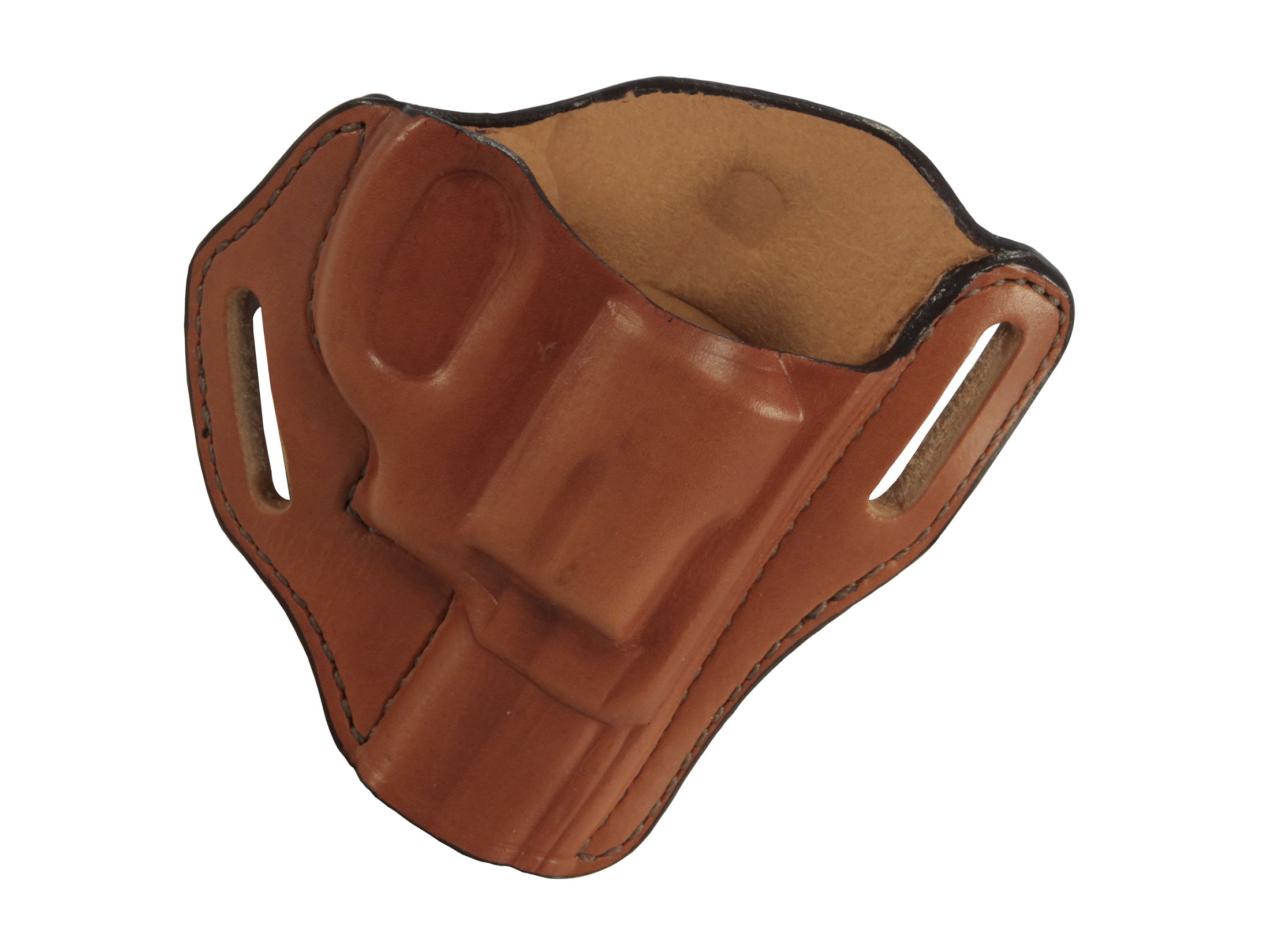 Bianchi 58 P.I. Belt Slide Holster Right Hand S&W J-frame 2 Leather