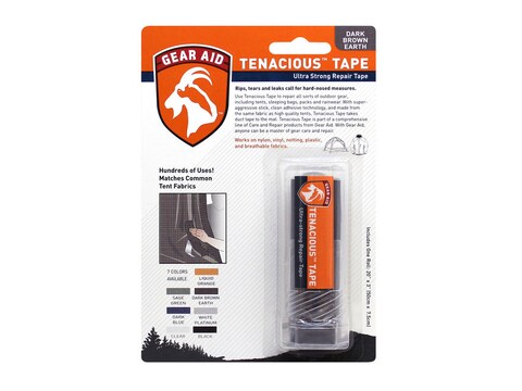 Gear Aid Tenacious 3x20 Repair Tape Dark Brown Earth