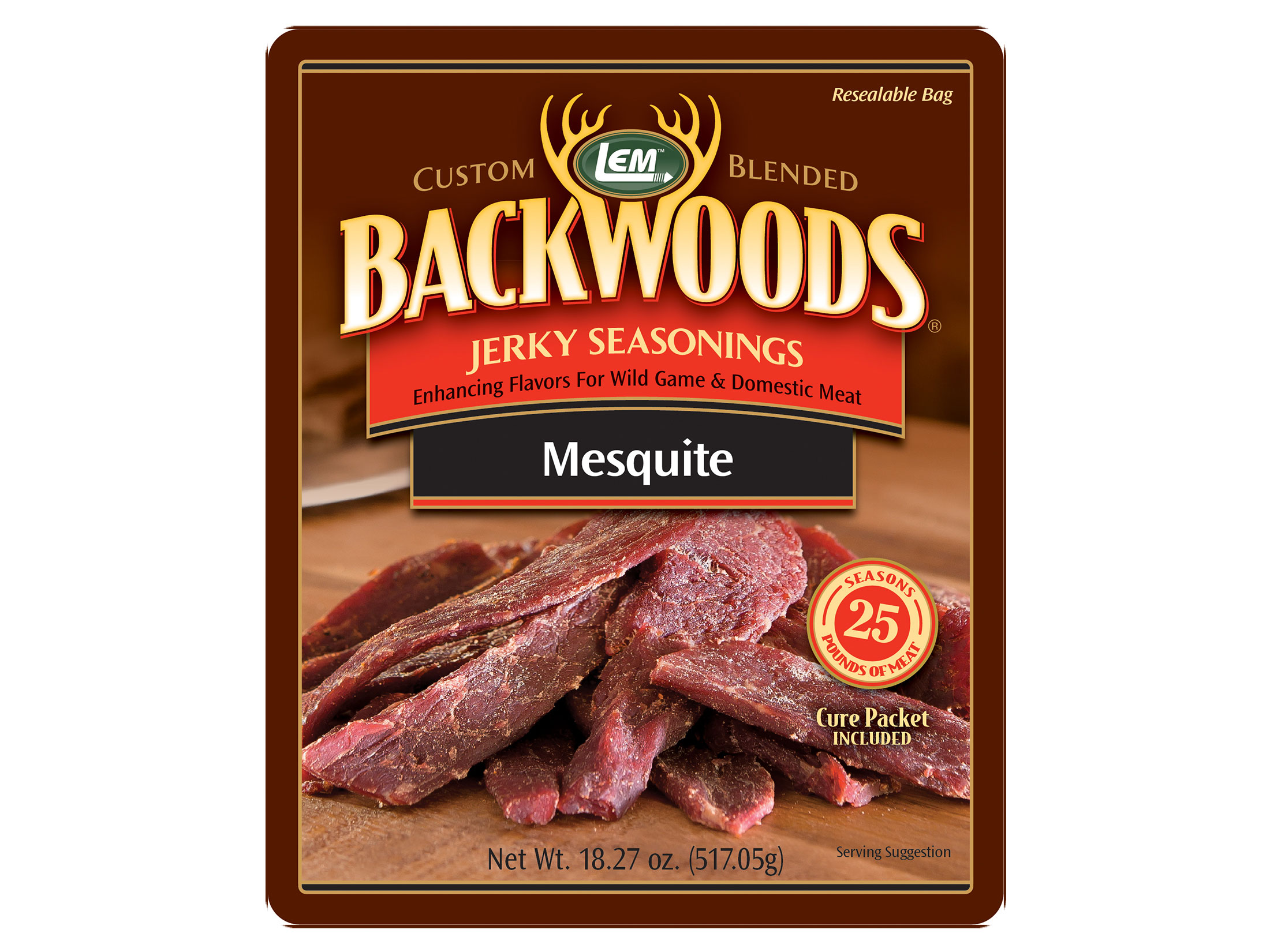 LEM Backwoods Teriyaki Jerky Seasoning 25 lbs