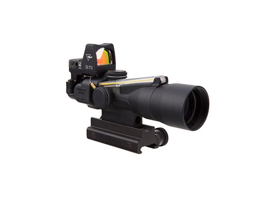 Trijicon ACOG TA33 Compact Rifle Scope 3x 30mm Dual-Illuminated Amber