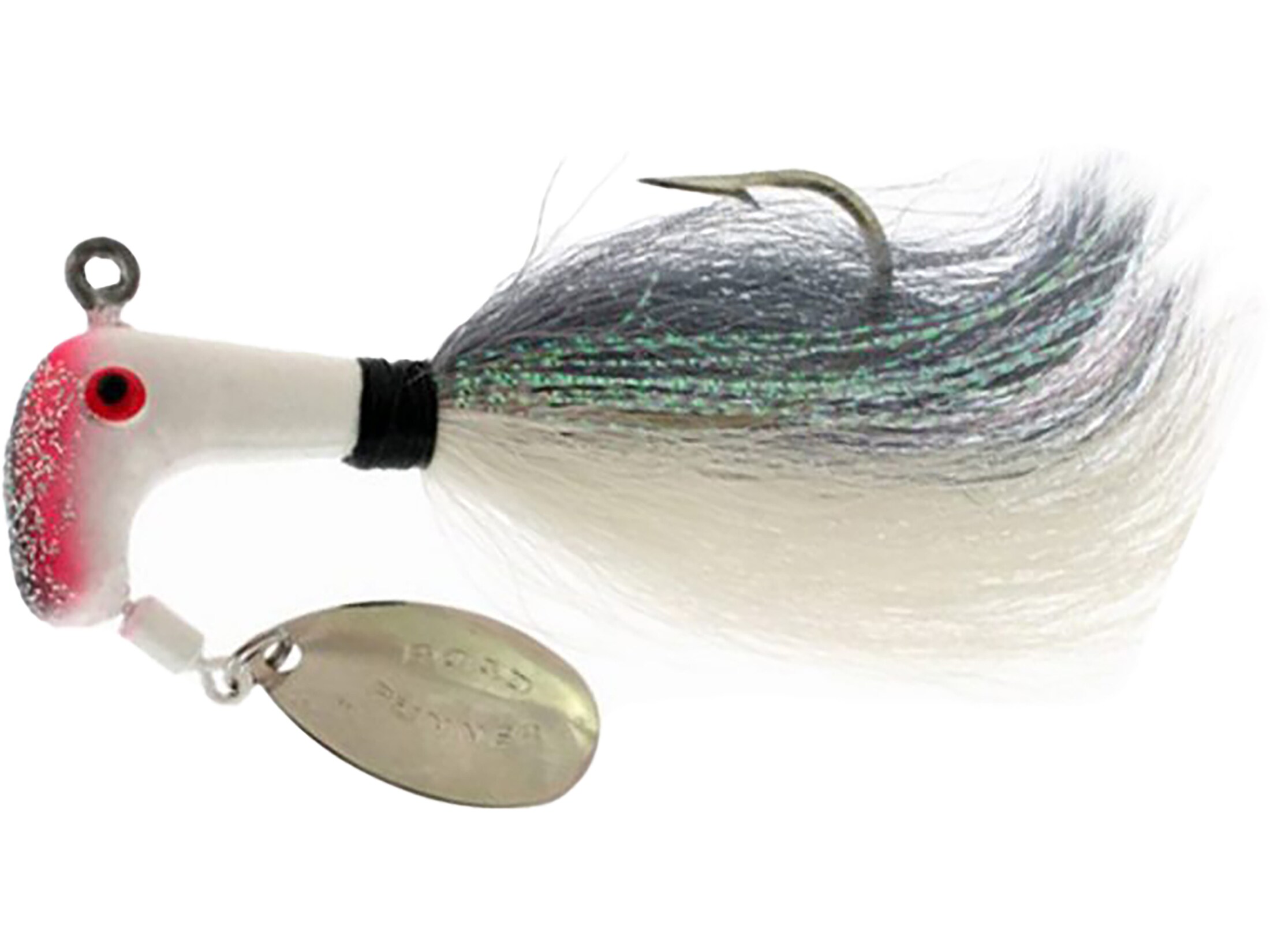 Road Runner Buck Tail Underspin Jig Chartruese/White/Chartruese&White