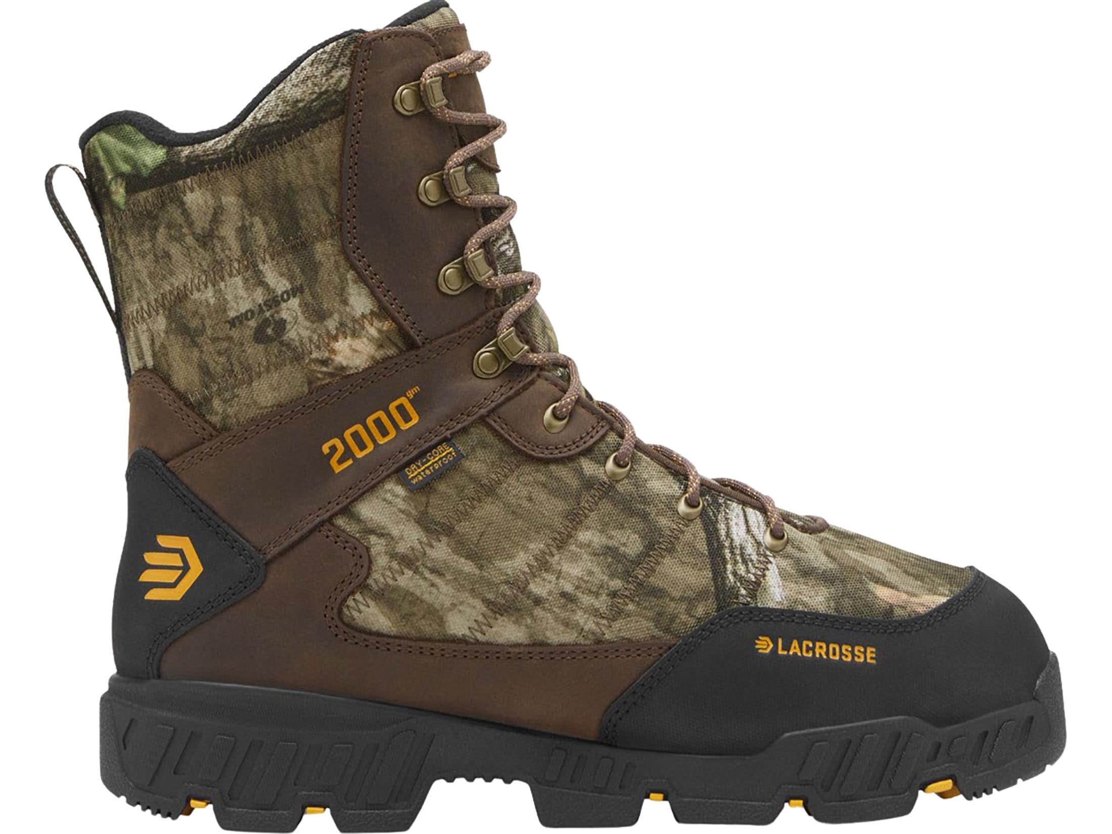 LaCrosse Cold Snap II 9 2000 Gram Insulated Hunting Boots Leather Jet