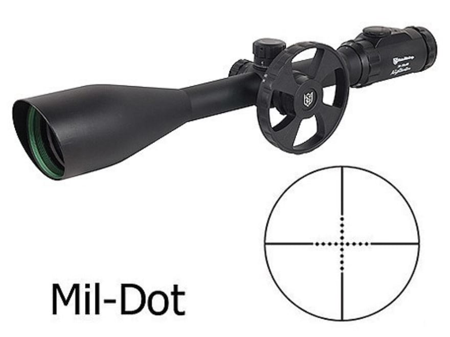 Nikko Stirling Platinum Nighteater Rifle Scope 30mm Tube 10-50x 60mm