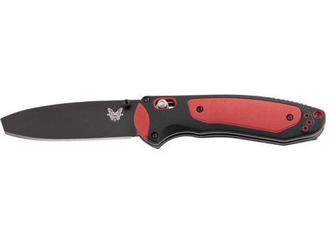 Benchmade 591BK Boost Assisted Opening Folding Knife Black 3.43 Blunt
