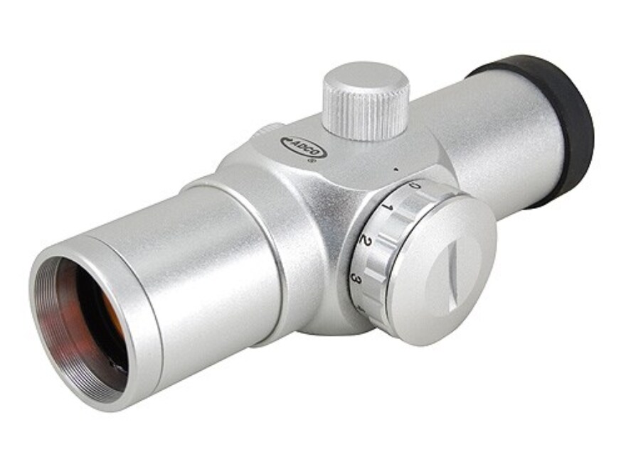 ADCO E-Dot Red Dot Sight 30mm Tube 1x 3 MOA Dot Weaver-Style Rings