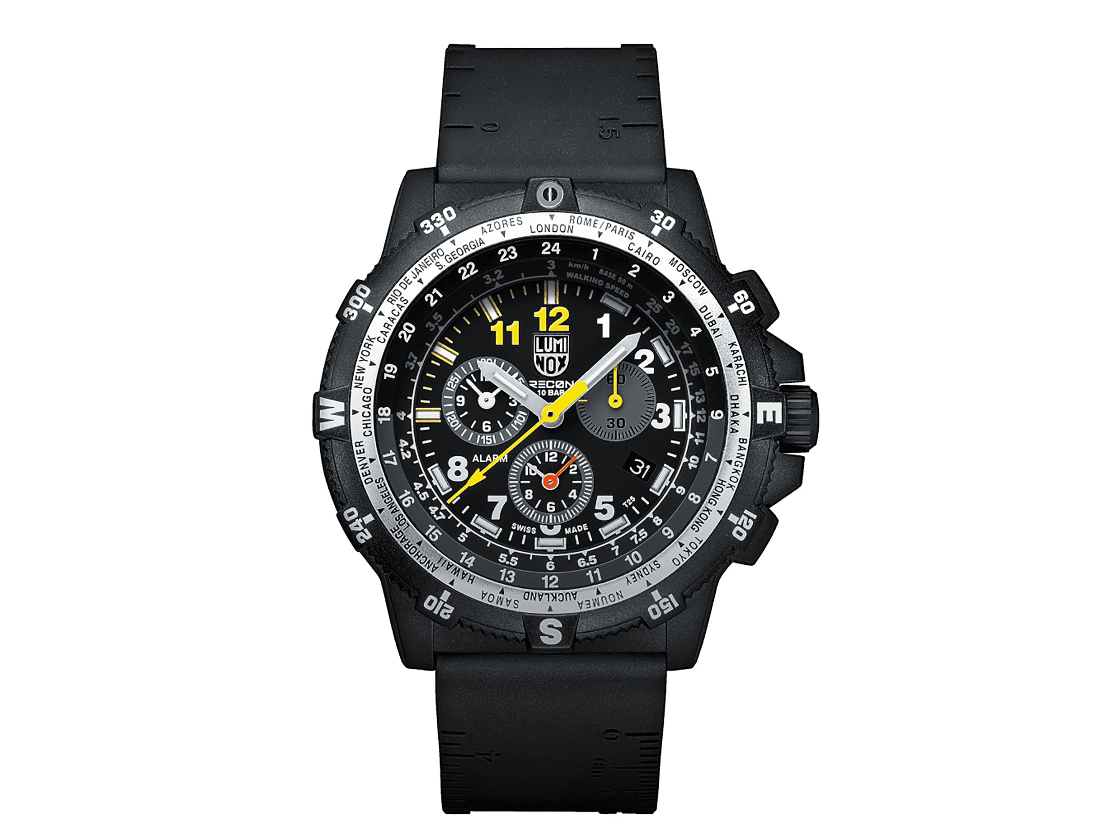 Luminox RECON Team Leader Watch Steel Black