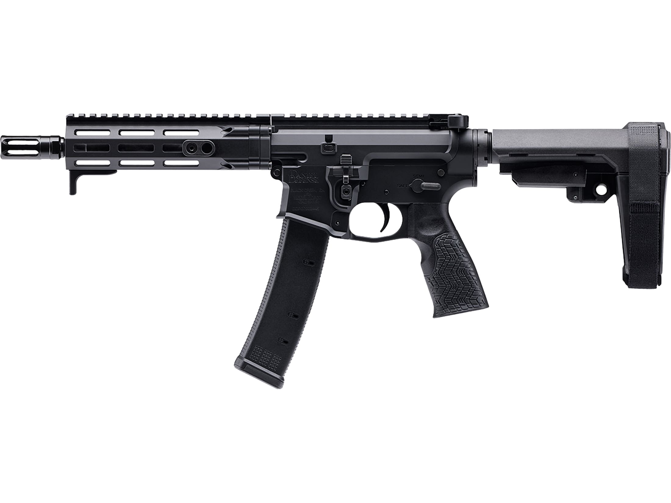 Daniel Defense PCC 9mm Luger Pistol 8.3 Barrel 30+1 Round Black Frame