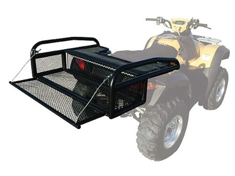 Kolpin ATV Collapsible Rear Drop Rack Steel Black