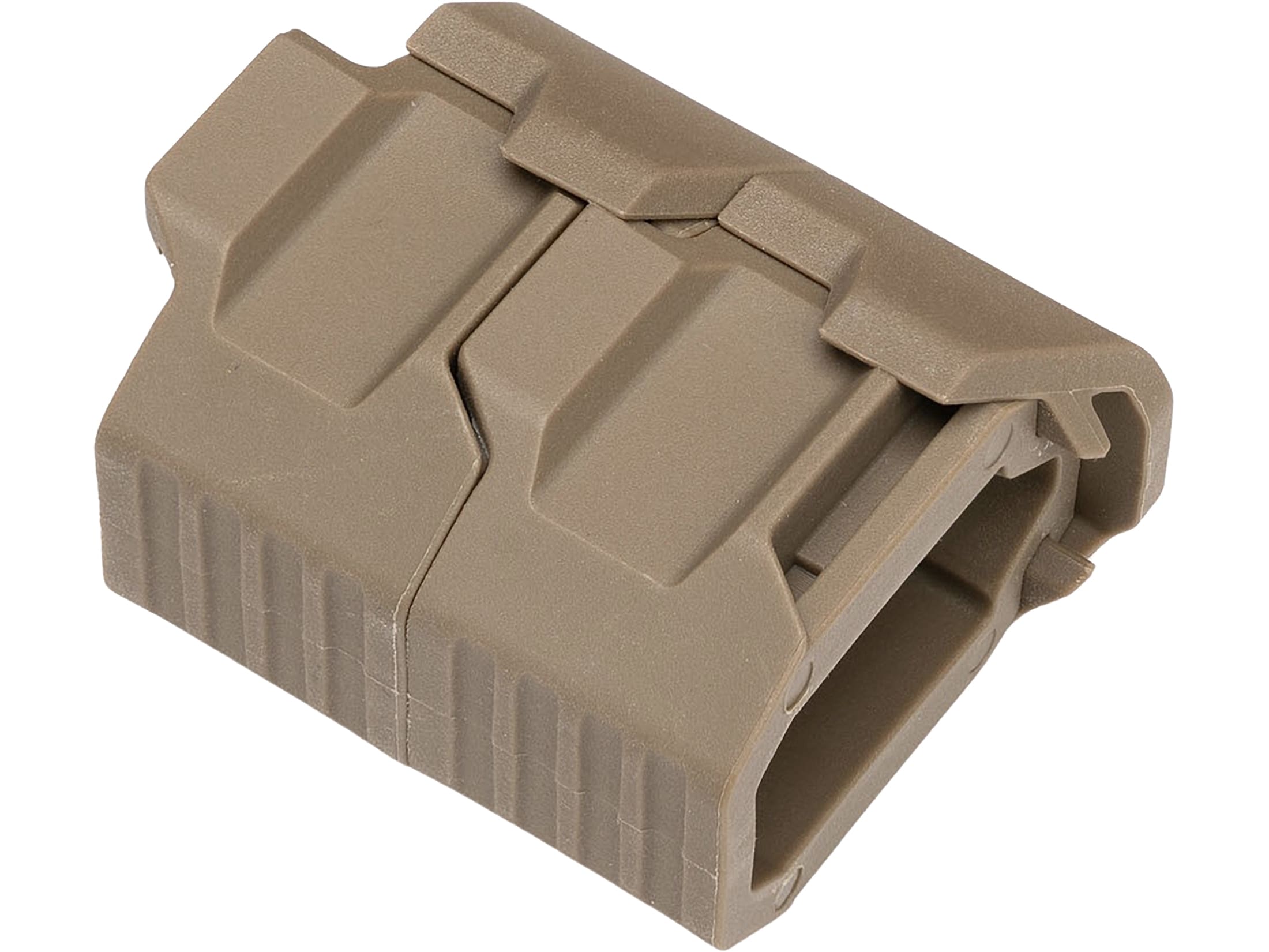Strike Industries Stacked Angled Grip Extension Polymer FDE