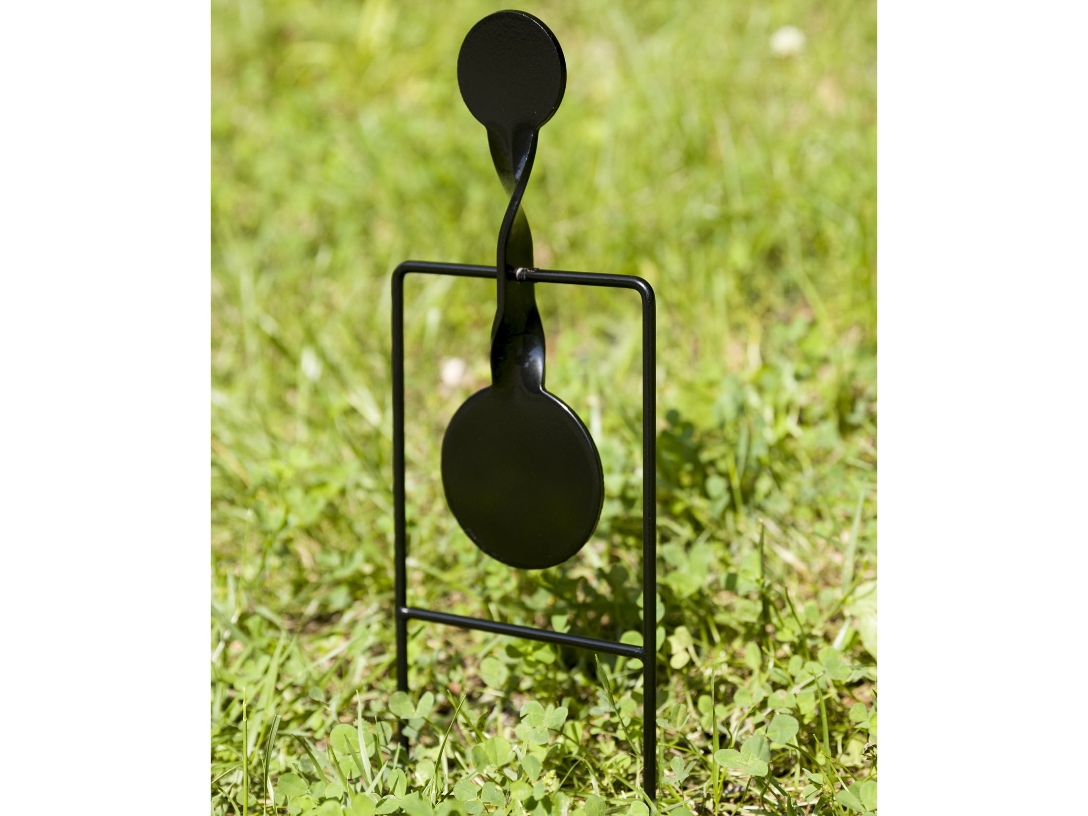 U.S. Ballistics Single-Spin Swinging Steel Target 22 Cal Rimfire