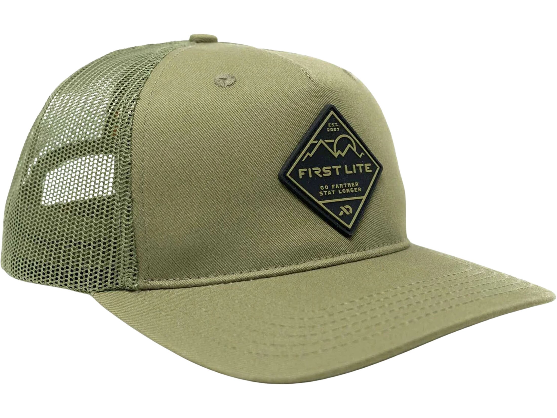First Lite Men's Diamond Valley Hat Tent Green One Size Fits Most