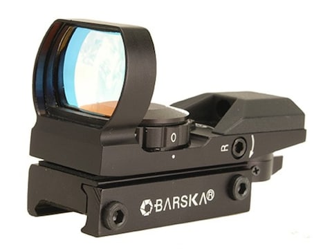 Barska Reflex Red Dot Sight 4-Pattern Reticle (10 MOA Circle 2 MOA Dot