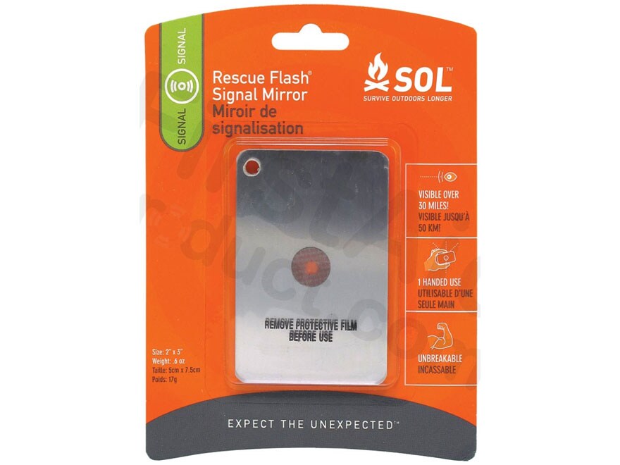 Adventure Medical Kits Rescue Flash Signal Mirror