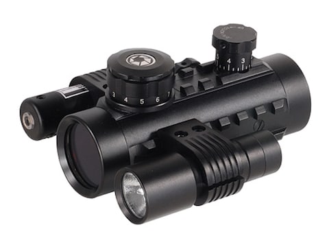 Barska Electro Sight Red Dot Sight 1x 30mm Red Crosshair Dot Reticle