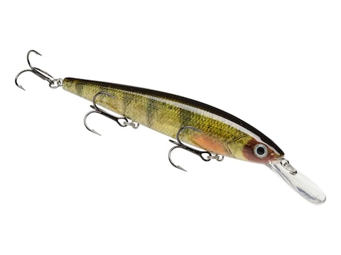 Strike King KVD Deep Walleye Jerkbait 3 Hook Violet Alewife