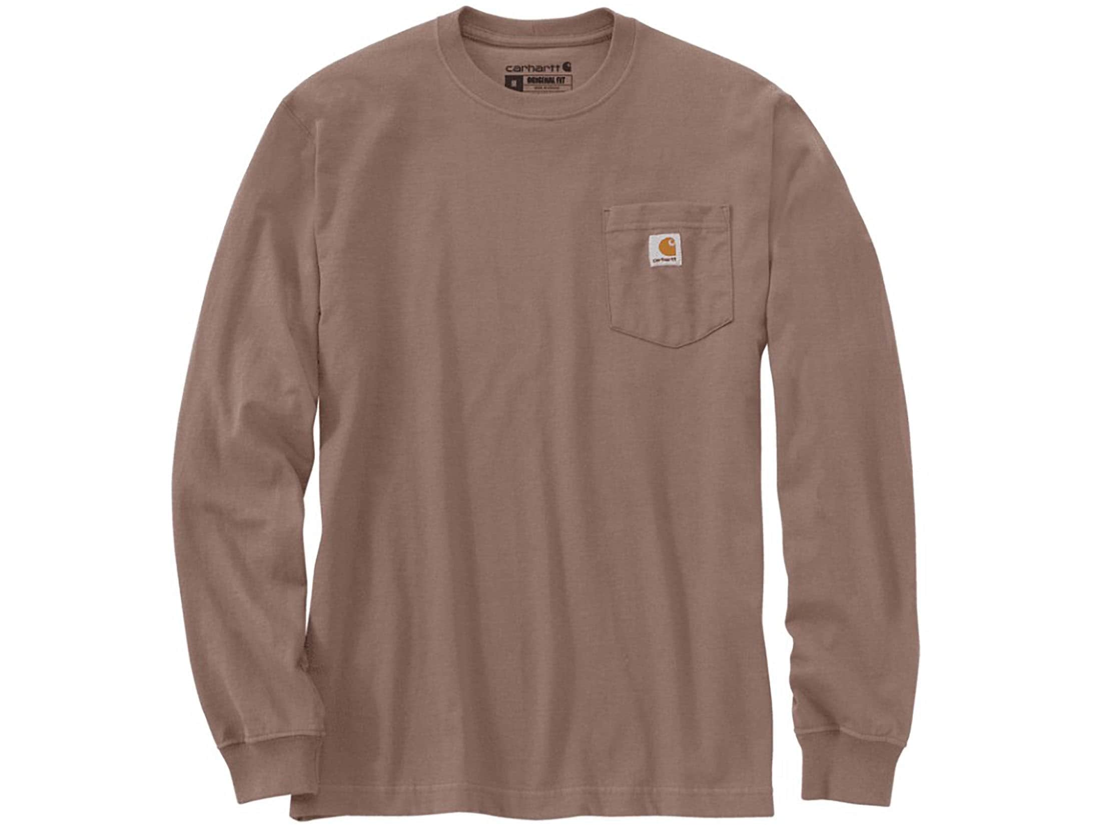 Carhartt Men's K126 Loose Fit Heavyweight Long Sleeve Pocket T Shirt