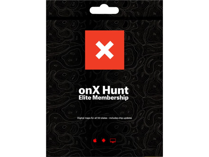 OnX Hunt Maps Elite Hunt 1 Year Membership