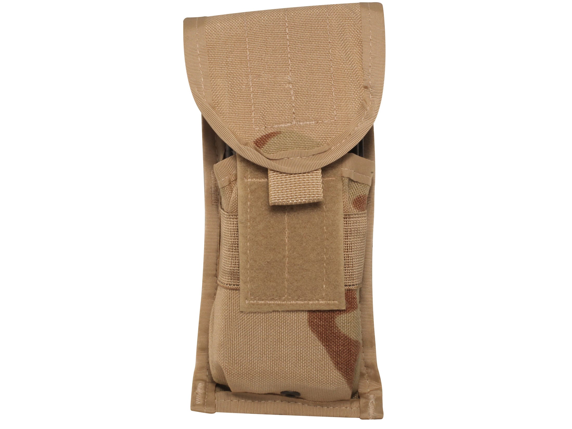 Military Surplus MOLLE II Single AR-15 Mag Pouch Grade 2 Nylon Desert