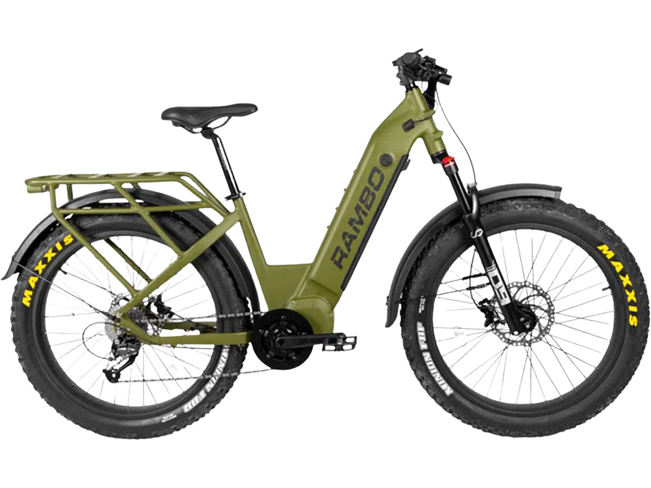 Rambo Rebel 2.0 Electric Hunting Bike 1000W Motor 15Ah Battery OD