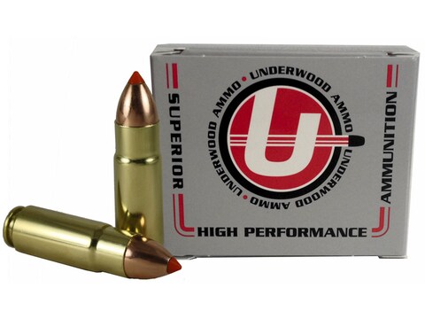 Underwood Ammo 458 SOCOM 300 Grain Nosler Ballistic Tip Spitzer Box of