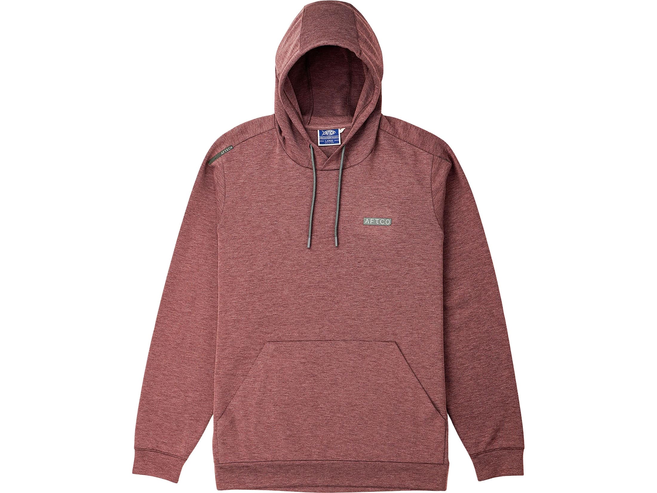 AFTCO Men's Graylight Hoodie Dark Sea 2XL