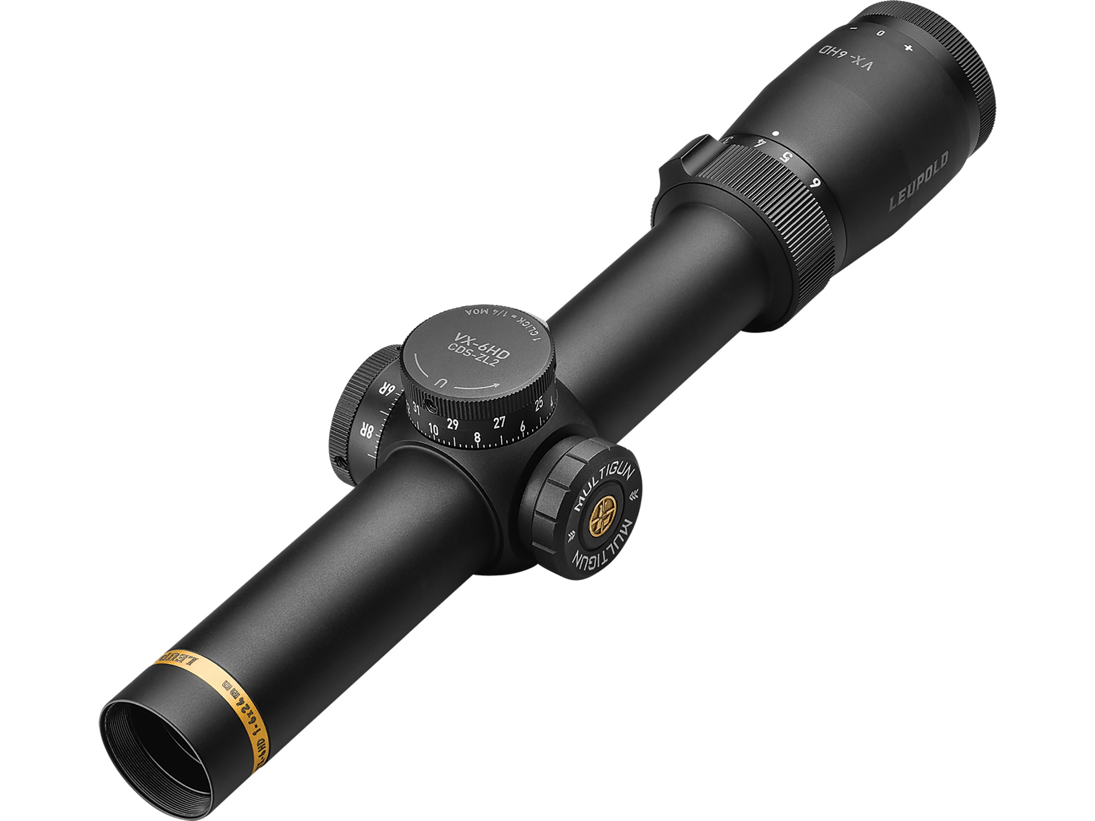 Leupold VX-6HD MultiGun Rifle Scope 30mm Tube 1-6x 24mm CDS-ZL2