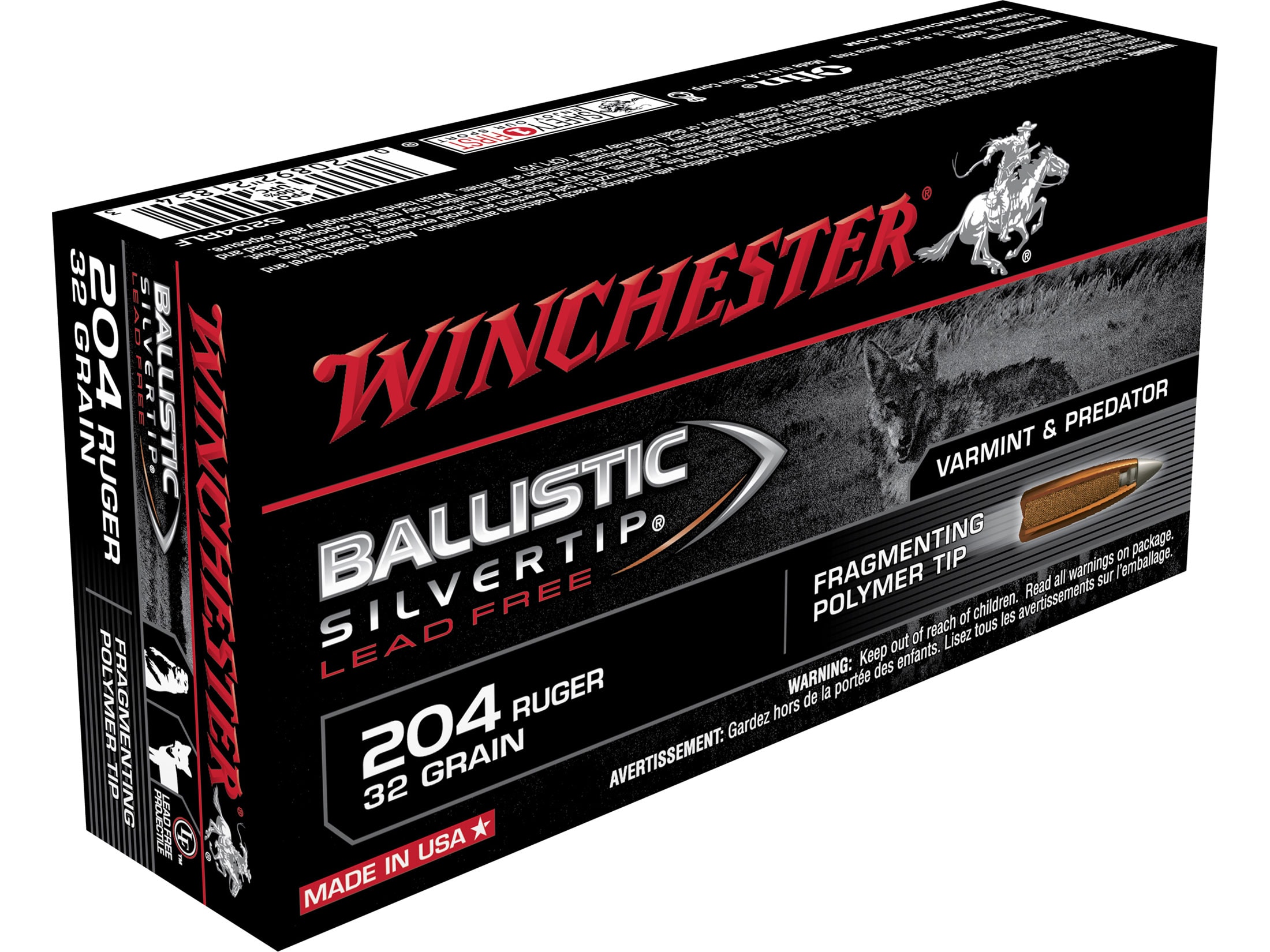 Winchester Varmint 204 Ruger Ammo 32 Grain Winchester Ballistic