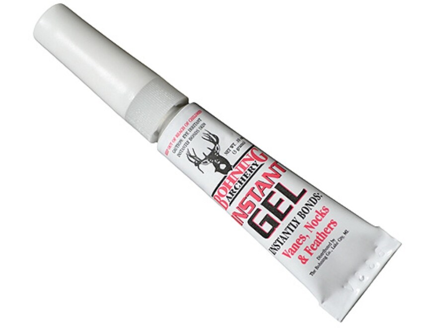Bohning Fletch-Tite Instant Gel Fletching Adhesive 3 Gram Tube