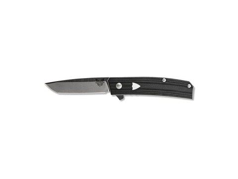 Benchmade Tengu Folding Knife 2.77 Tanto Point CPM-20CV Satin Blade