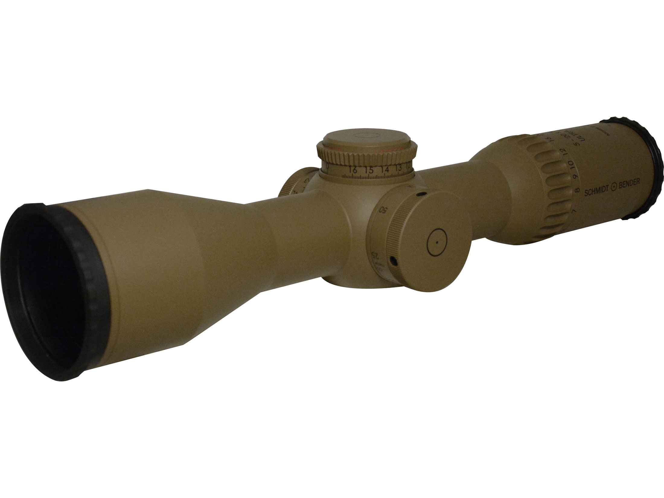 Schmidt & Bender Police Marksman II Ultra Short Rifle Scope 34mm Tube