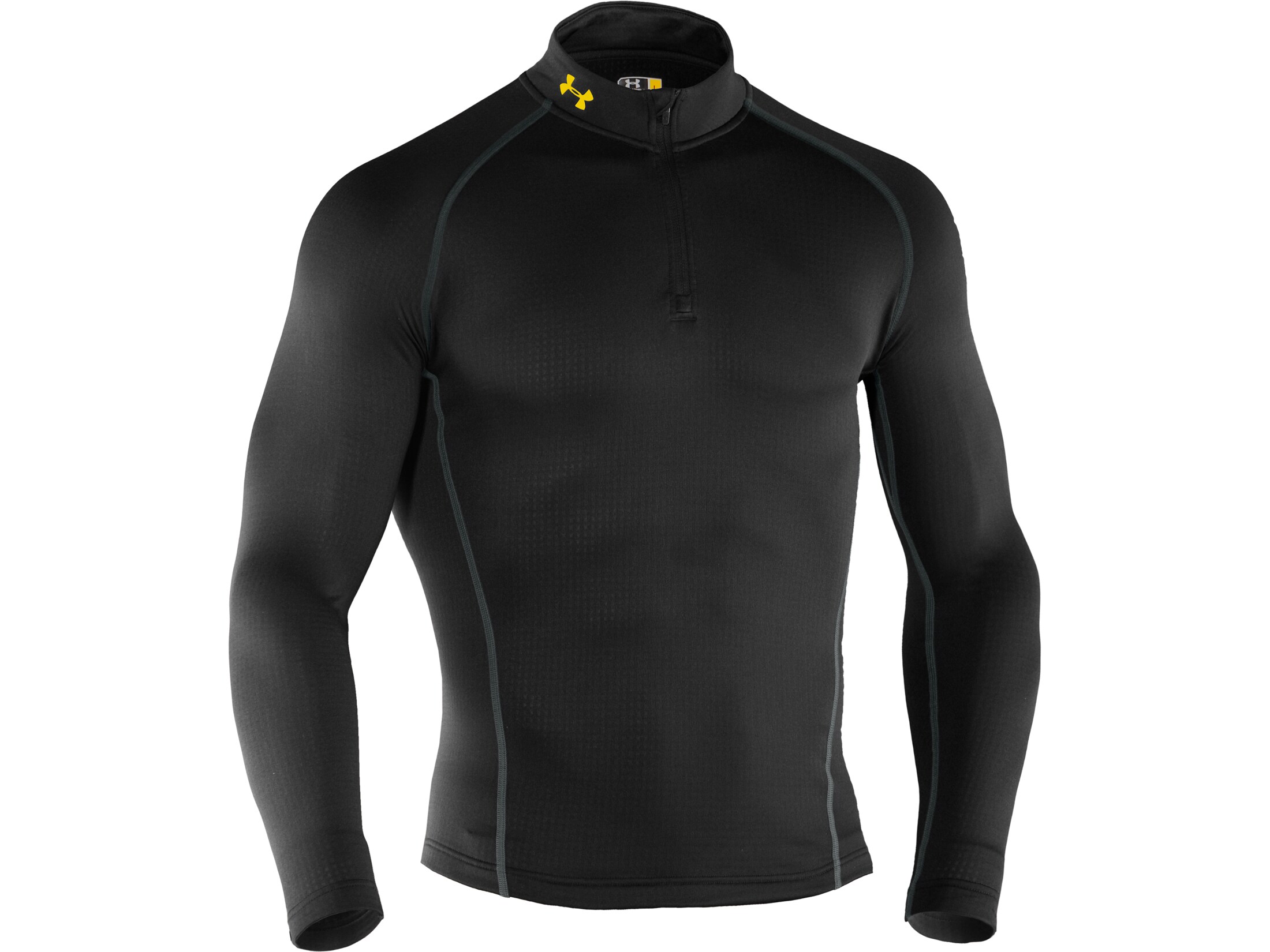 Under Armour Men's Base 2.0 Quarter Zip Base Layer Shirt Polyester