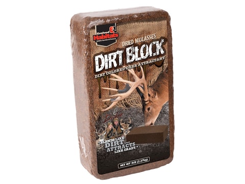 Evolved Habitats Dirt Block Deer Attractant Block 5 lb